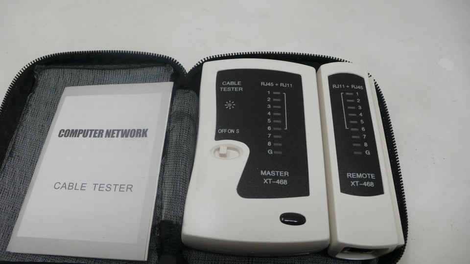 Computer Network Master XT-468 Cable Tester | eBay