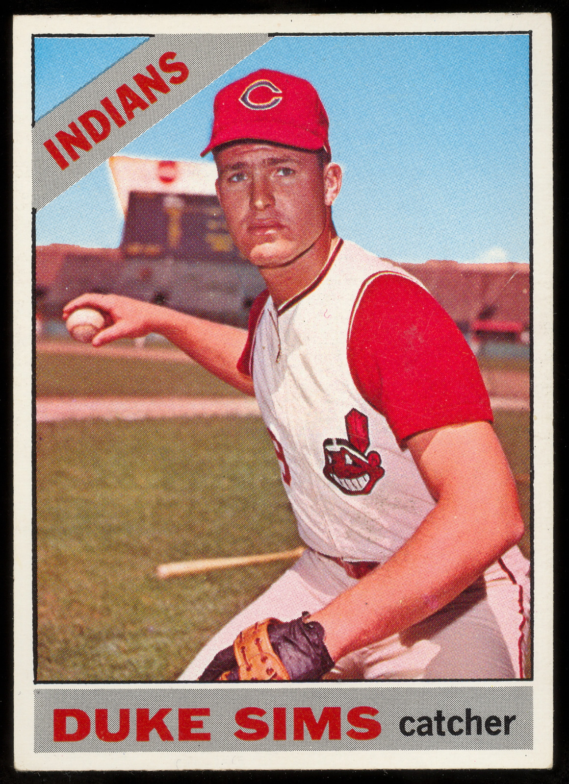 1966 TOPPS OPC O PEE CHEE BASEBALL #169 Duke Sims EX-NM Cleveland ...