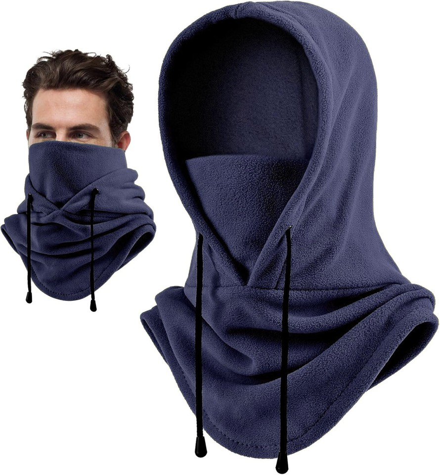 Winter Fleece Thermal Windproof Mask Balaclava Ski Full Face Mask for ...