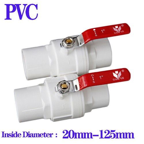 PVC Ball Valve Solvent Weld,For 20/25/32/40/50/63/75/90/110/125mm Water ...