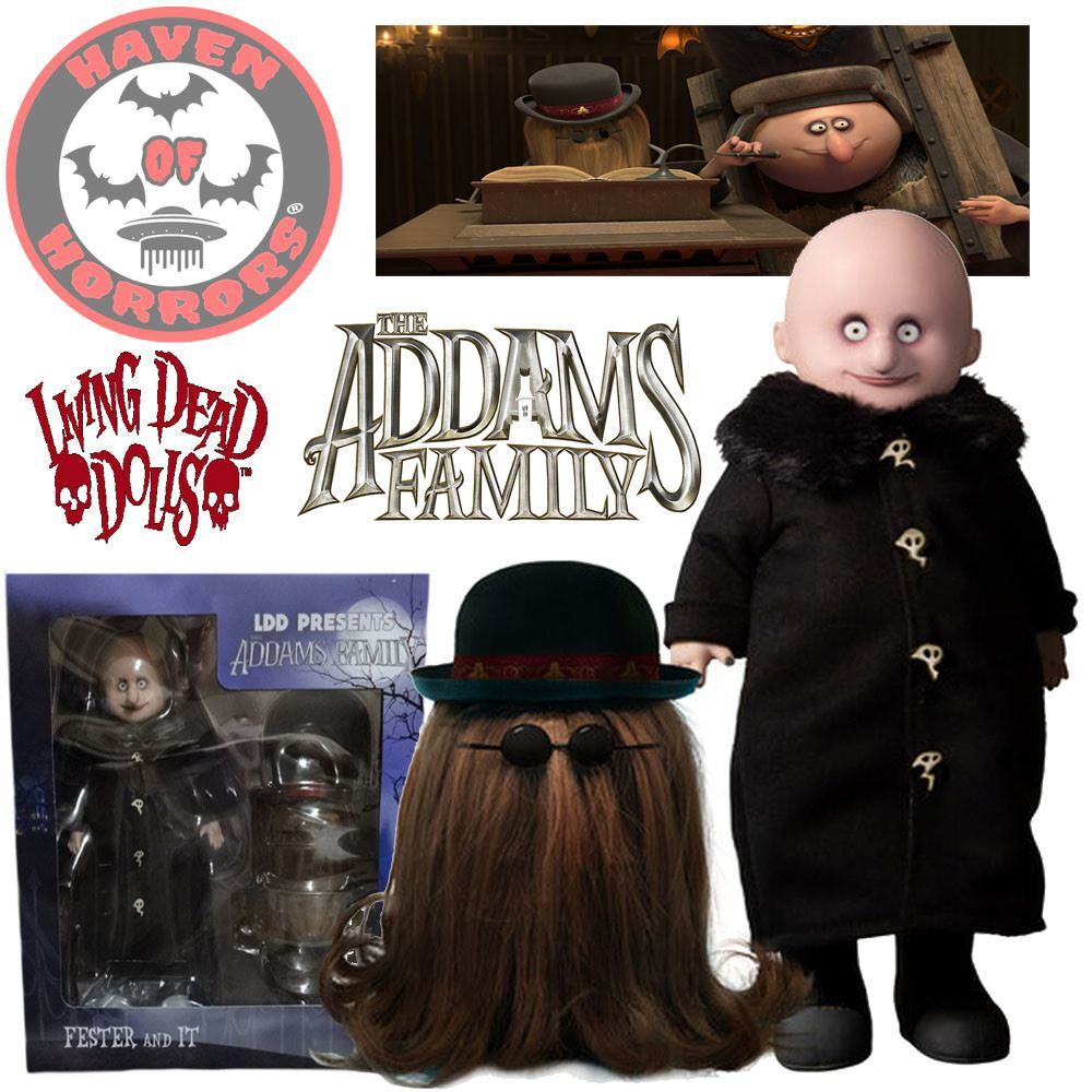 LDD Presents The Addams Family (2019): Uncle Fester and Cousin Itt | eBay