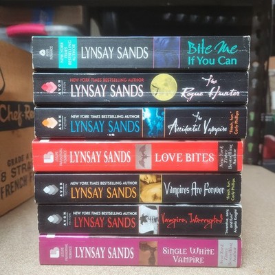LYNSAY SANDS 7 Book Lot ~ Argeneau Rogue Vampire Paranormal Bundle | eBay