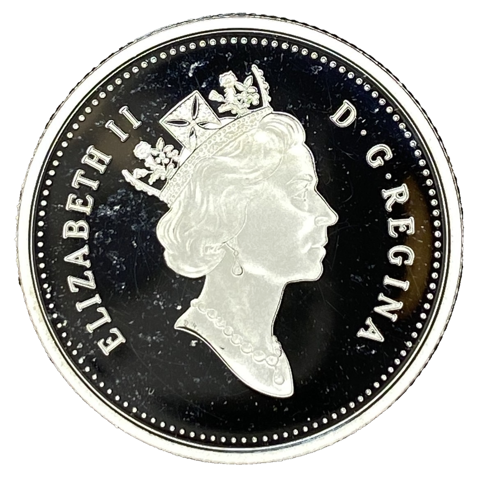 2003 CANADA 25 CENTS PROOF SILVER QUARTER HEAVY CAMEO COIN | eBay