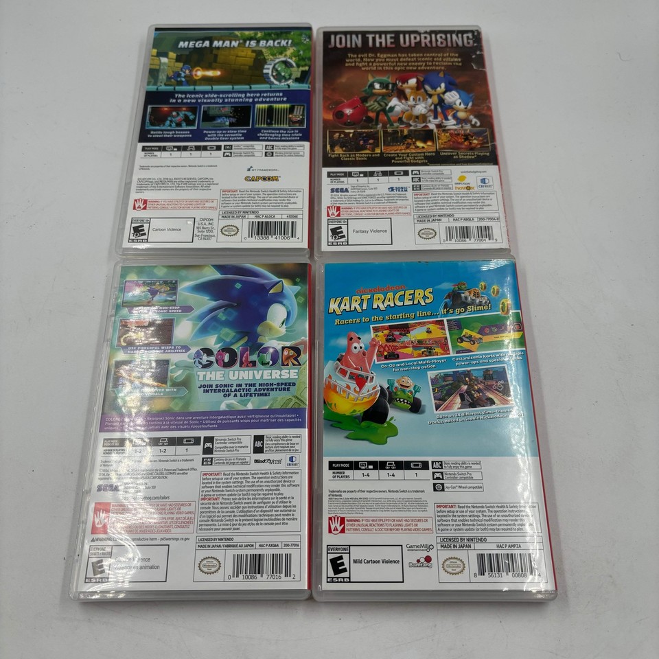 Lot of 4 Nintendo Switch Games | eBay