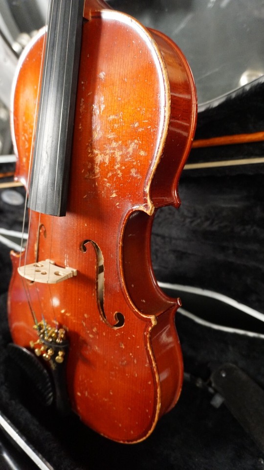 Karl Knilling 4/4 Violin - Handmade in Germany w/ Hard Case & Bow | eBay