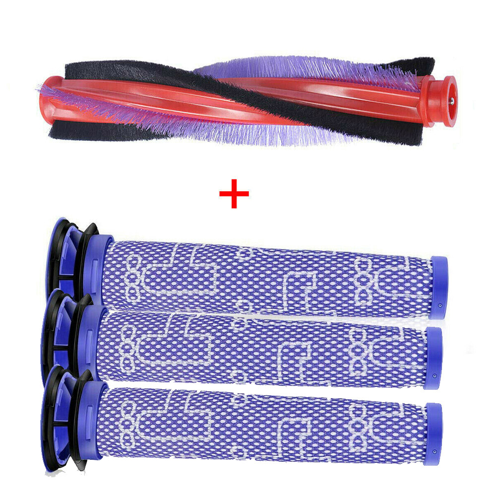 185/225mm For Dyson V6 DC59 SV03 DC62 Vacuum Cleaner Roller Brush Bar ...
