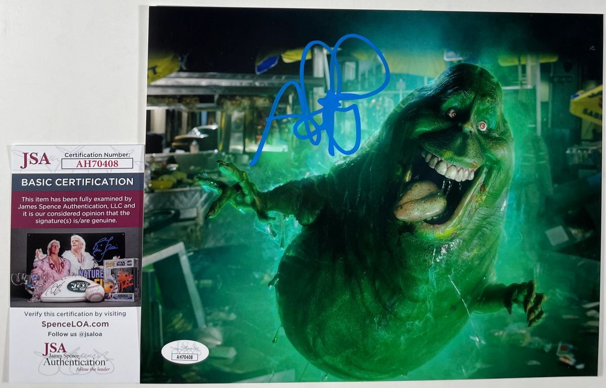 Adam Ray Signed Ghostbusters Slimer 8x10 Photo A Autograph JSA COA | eBay