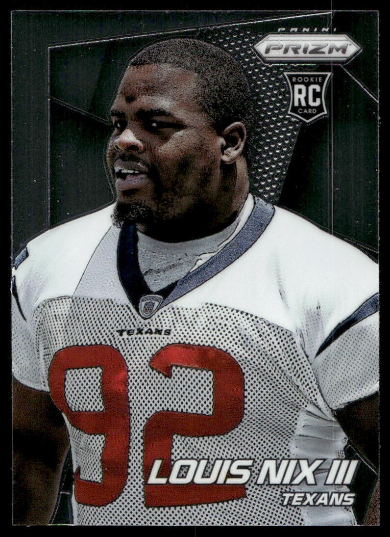 2014 Panini Prizm Rookie Louis Nix III #219 Houston Texans | eBay