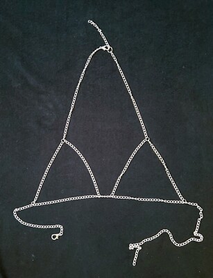 Open Cup Chain Bra, Open Bra, Open Lingerie, Non Piercing Nipple ...