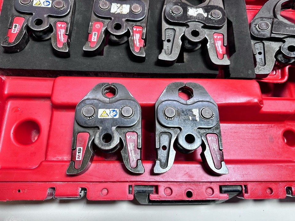 MILWAUKEE M18 FORCE LOGIC PROPRESS JAWS SET OF 6 (1/2 - 2”) | eBay