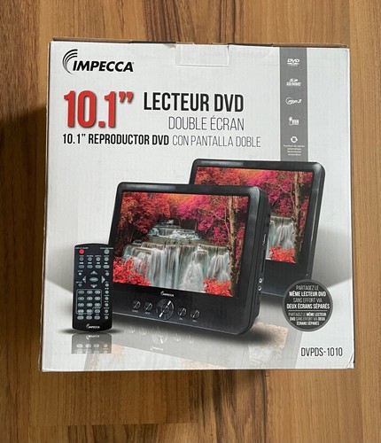 IMPECCA 10.1" DUAL SCREEN DVD PLAYER- DVPDS- 1010 | eBay