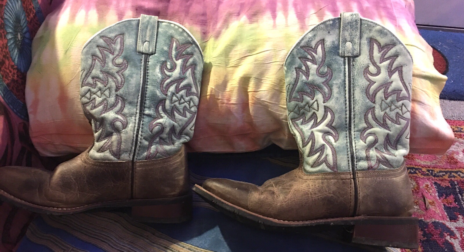 Laredo Womans Size 9 Anita Cowboy Boot - Gem