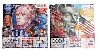 Spin Master Puzzles "AMERICAN PATRIOT" 1000 Piece Jigsaw Puzzle - NEW ...
