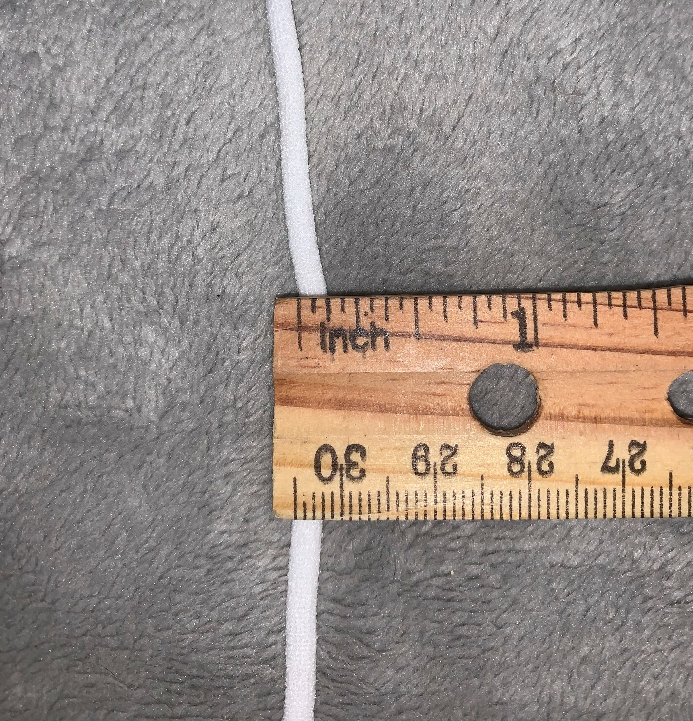 20 yards D20 WHITE round flat mask elastic 1/8" wide D20 | eBay