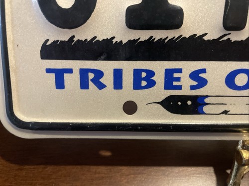 2015 CHEYENNE & ARAPAHO TRIBES OF OKLAHOMA Tribal License Plate # 017 ...