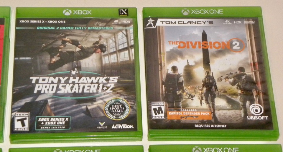 Lot ~ (12) XBOX ONE Games ~ Gears of War 4 w/ Stickers (Metal Case ...