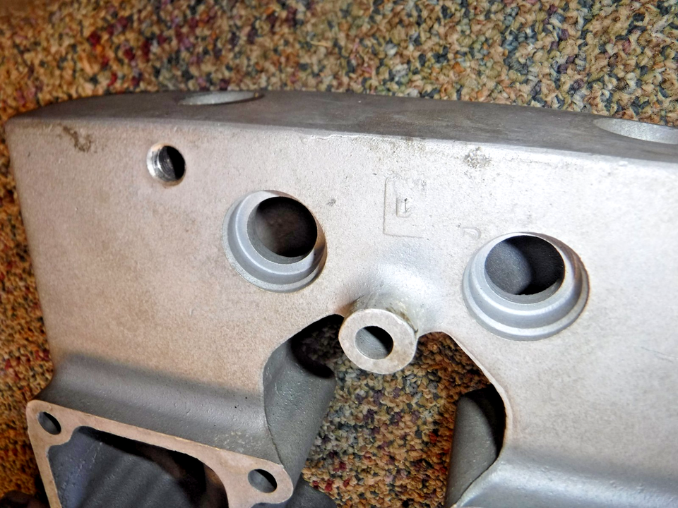 RARE OEM EARLY 1966 HARLEY DAVIDSON SHOVELHEAD ROCKER BOXES W/CASTING ...