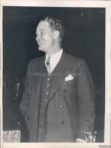 1936 New York City John Hamilton Frank Knox Vice Presidency Photo 6X8 ...