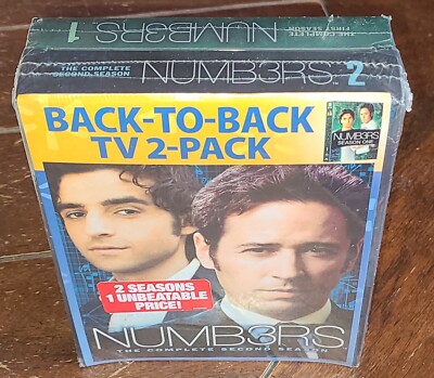 NUMB3RS Back to Back TV 2-Pack (DVD, 2017, Widescreen) Free Shipping ...