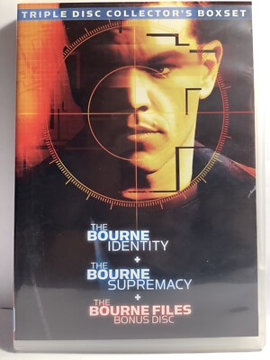 The Bourne Identity / Supremacy / Bourne Files Triple Disc Collection ...