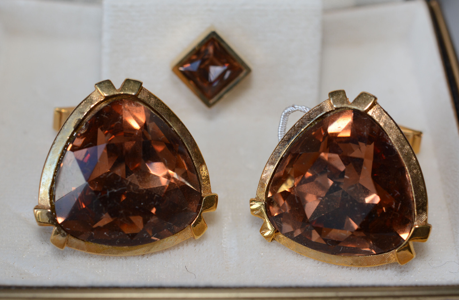 8-LOT 1970s Vintage BRIGADIER Brand Men Cufflinks NEW OLD STOCK box ...