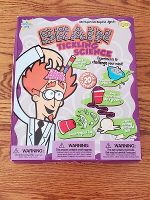 BE AMAZING BRAIN TICKLING SCIENCE KIT 20+ Experiments Brand New | eBay