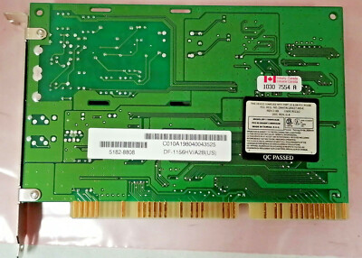 HP 5182-8808 ISA 56K INTERNAL MODEM D5249A DF-1156HV/A2B | eBay