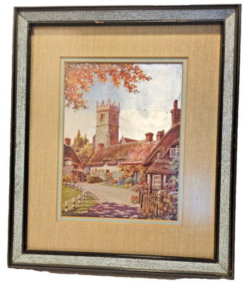 Dufex Foil Print Vintage Urban Landscape Picture/ Frame by Max Weiner ...