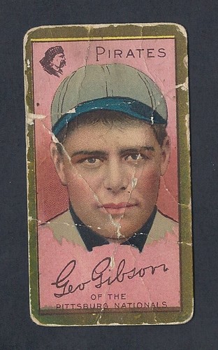T205 GEORGE GIBSON - PITTSBURGH PIRATES - POLAR BEAR Reverse | eBay