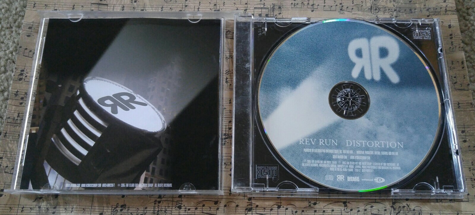 Rev Run - Distortion CD 2005 Pre-Owned Very Good Condition RUN DMC Solo ...