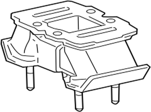 12371-31070 Toyota Insulator, engine mounting, rear no.1 1237131070 ...