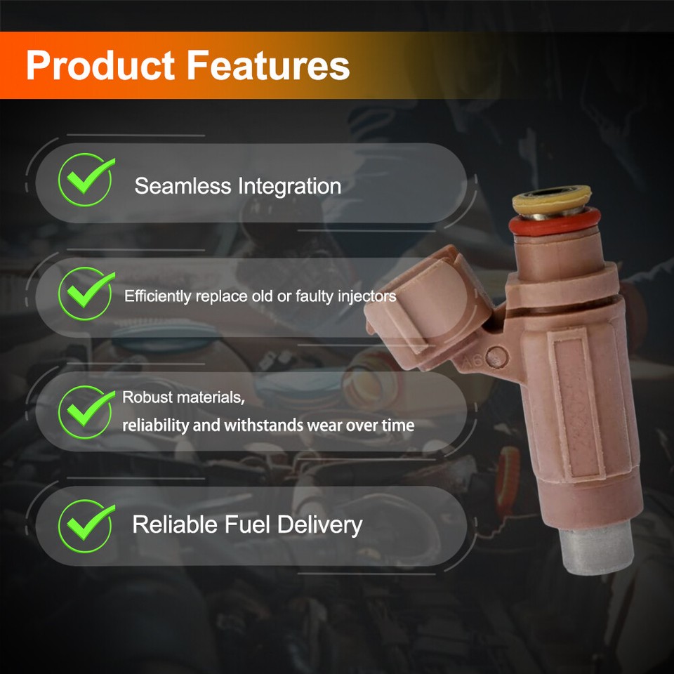 Fuel Injector Nozzle 60E-13761-10-00 2 pins Fit For 2004-2011 Yamaha ...