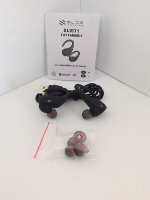 New SLIDE Innovations Fitness True Wireless Earbuds SLI571 NO BOX | eBay