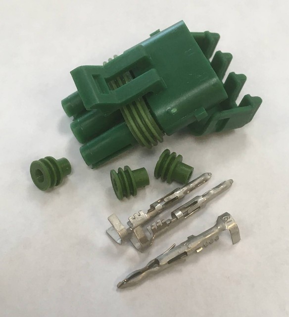 Delphi Automotive Connector 12020403 3 Position Male Wire Mount. 400pcs ...