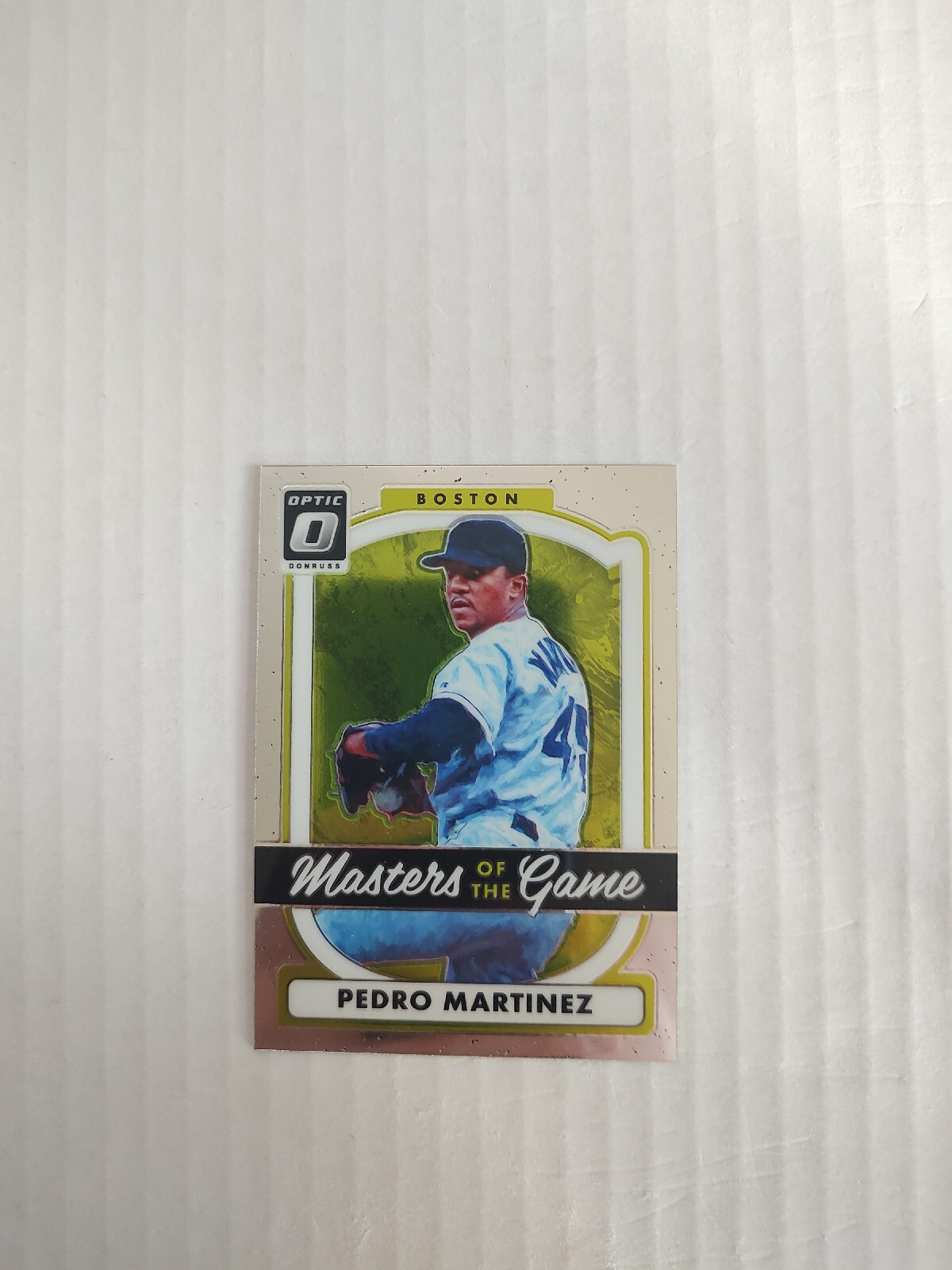 2017 Donruss Optic Masters of the Game Baseball Card #MG8 Pedro ...