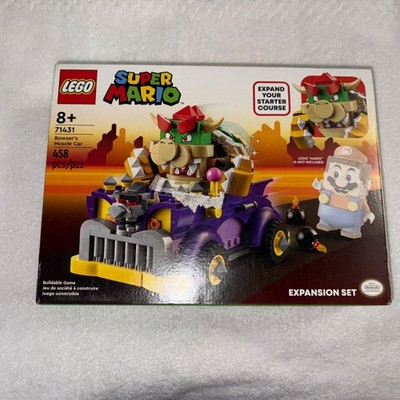 Lego Super Mario: Bowser's Muscle Car Expansion Set (71431) New/Sealed ...