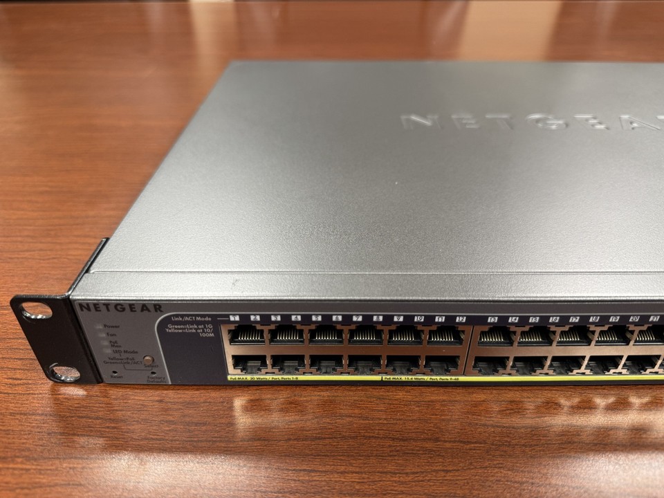 Netgear ProSafe GS752TP 48-Port Gb Smart Switch | eBay