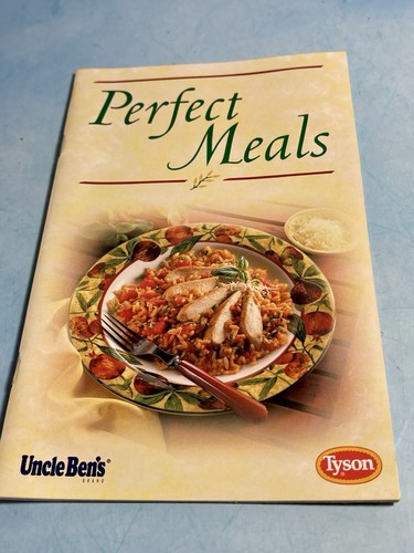 1997 Uncle Ben's and Tyson Foods PERFECT MEALS Recipes 36 Page Cook ...