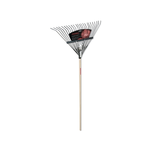 Razorback Steel Leaf Rake, 17 Inches W, 24 Tine | eBay