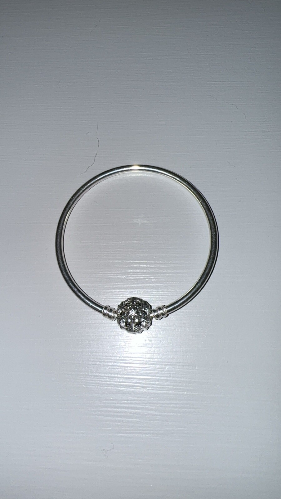 AUTHENTIC PANDORA MOMENTS SPARKLING SNOWFLAKE CLASP B… - Gem