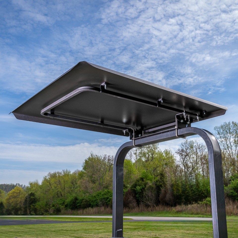 UNIVERSAL ZERO-TURN MOWER CANOPY- BLACK | eBay