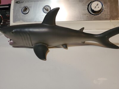 GREAT WHITE SHARK Soft Rubber Large Toy 17" Figure 2019 WM2106 | eBay