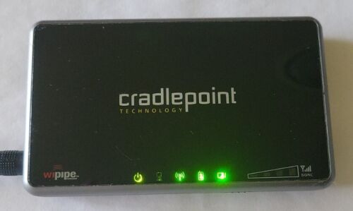 Cradlepoint CTR500 Mobile Broadband 3G/4G WiFi WiPipe Travel Router *No ...