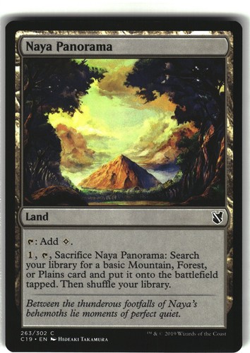 NAYA PANORAMA Commander 2019 #263 C19(NM+)(MTG) | eBay