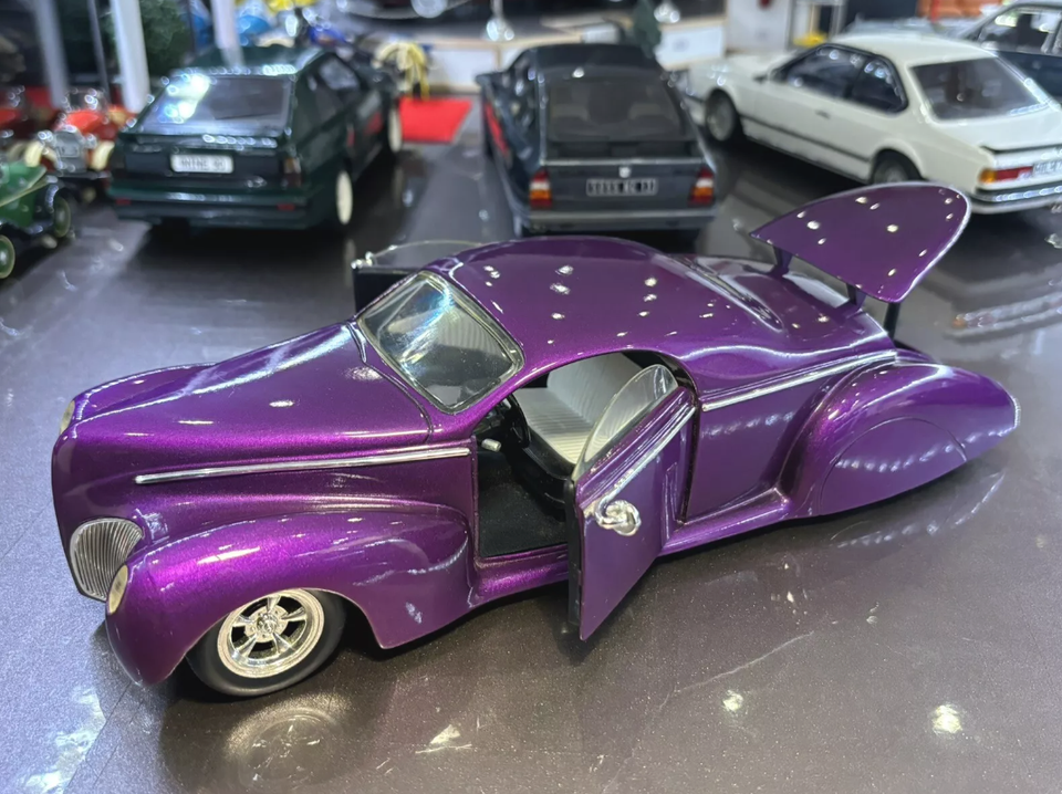 Ford Mercury Merc Chopped Hot Rod Custom Built 1:18 SCALE Metal Body ...