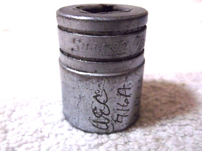Snap-on 7/8” SW-281 Shallow Socket, 1/2" Drive, 12-Point. Made in USA ...