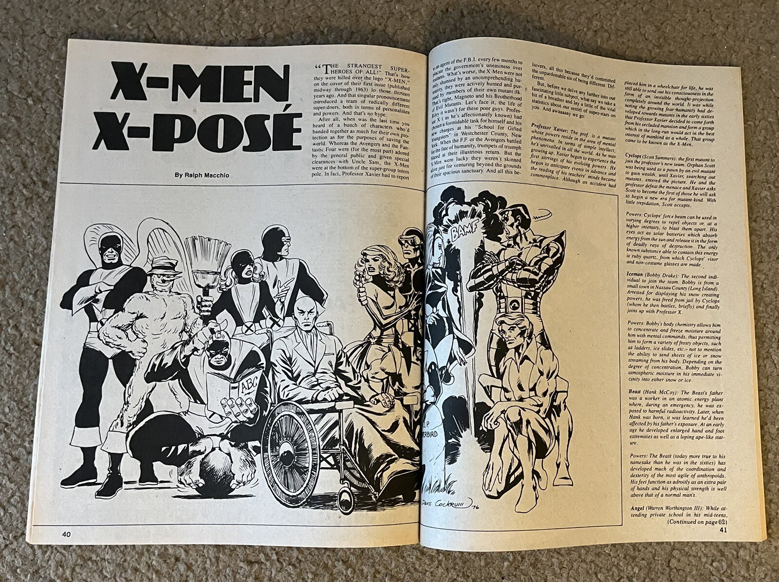 Rare X-Men Appearances Marvel Magazines Wolverine, Nightcrawler, Storm ...