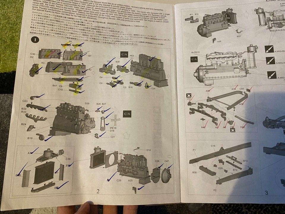 Thunder Model 1/35 British Scammell Pioneer - #35200 - *MINOR ENGINE ...