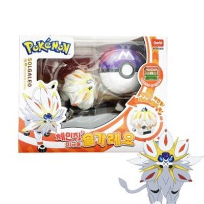 Pokemon Changing Figure Toy Solgaleo Plastic Model Kit Figures Toy ...