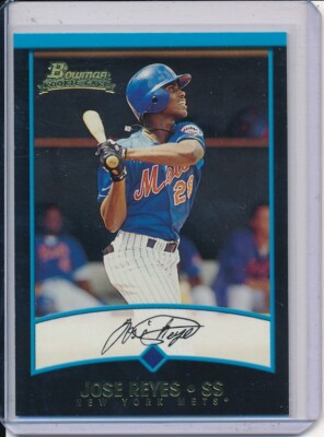 JOSE REYES 2001 BOWMAN PAPER ROOKIE CARD RC #430 | eBay